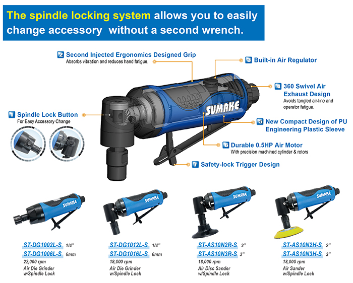 New Product-Professional One-Hand Spindle Lock Tool Series