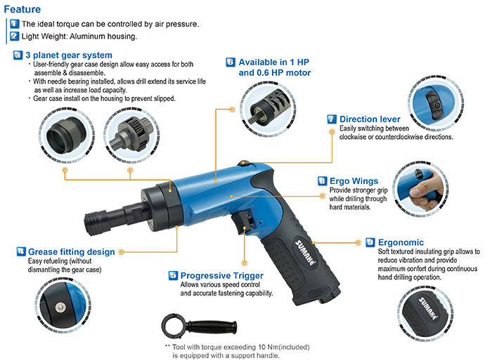 New Product-Industrial Stall Pistol Grip Screwdriver