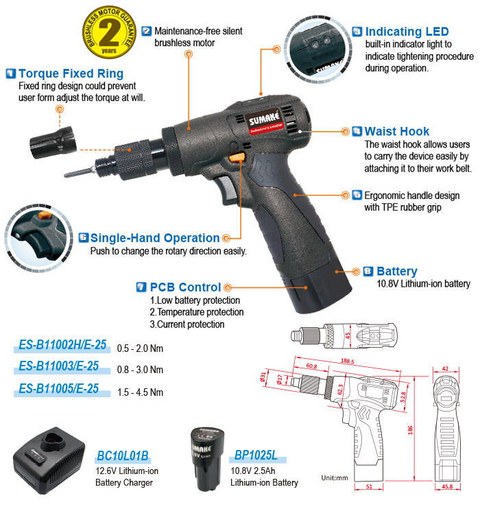 New Product--Brushless Full Auto Shut-off Cordless Screwdriver
