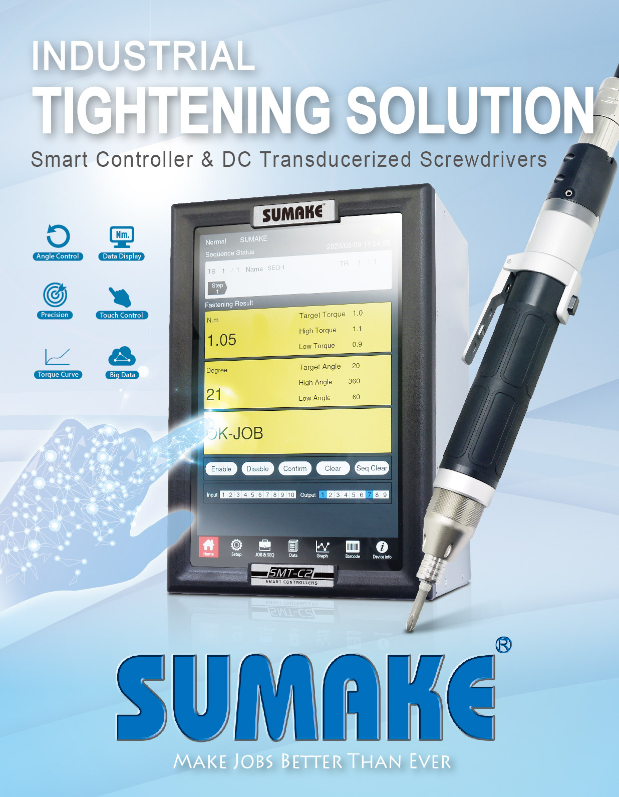 Industrial Tightening Solution- Smart Controller & DC Transducerized ...